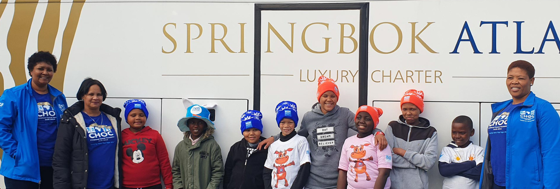 Community & Giving Back | Springbok Atlas Luxury Charter | Coach Hire